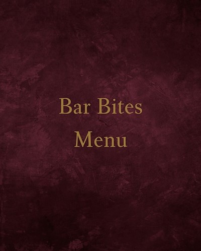 Our Menus