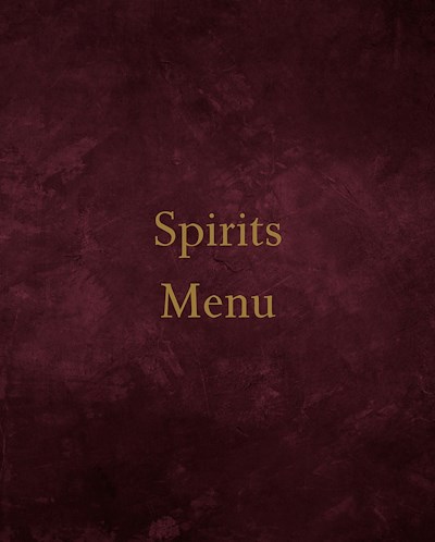 Our Menus